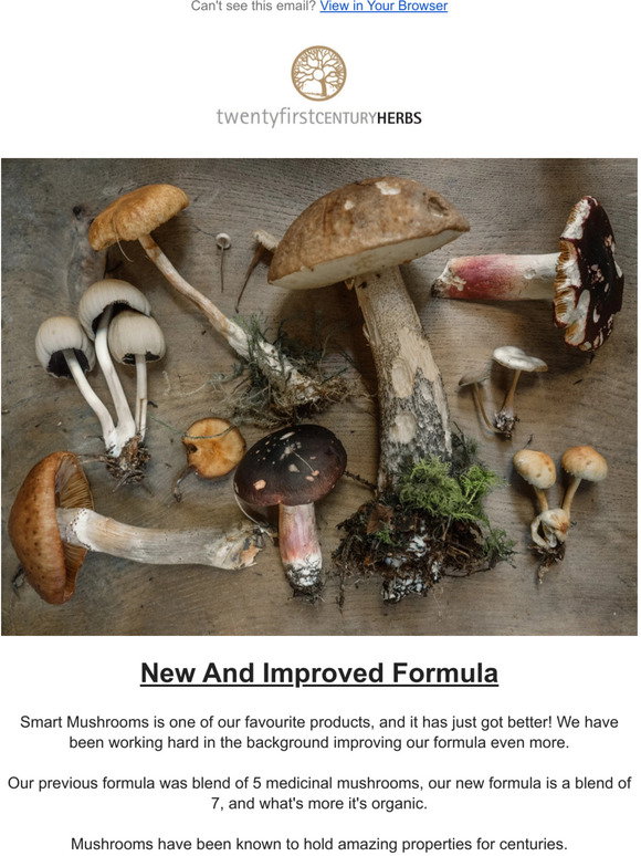 Twenty First Century Herbs: The Health Benefits Of Smart Mushrooms ...