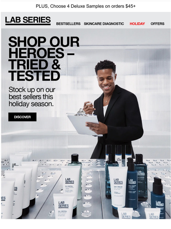 Lab Series: SHOP OUR HEROES - TRIED & TESTED | Milled