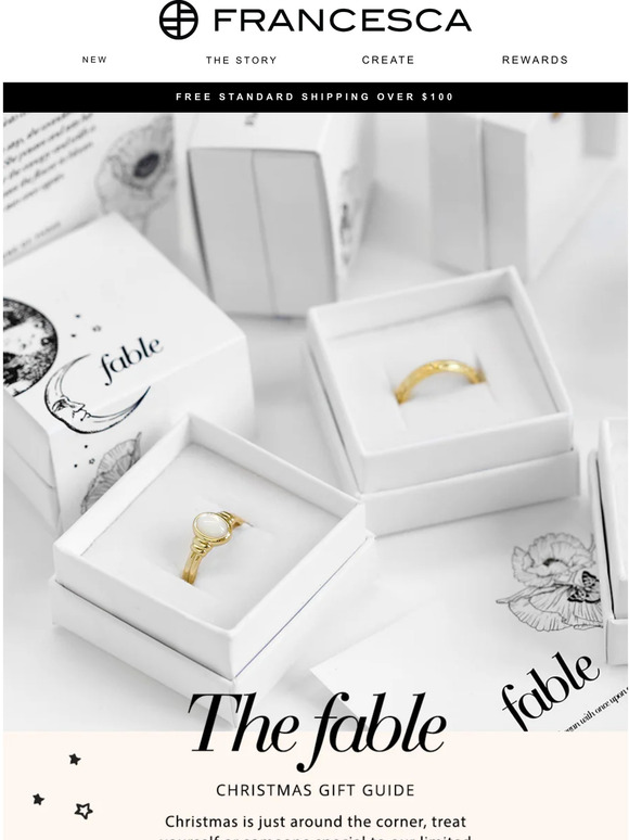 Francesca Collections: The Fable Gift Guide | Milled