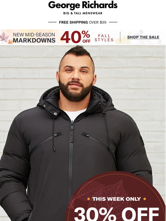 George Richards: On Sale Now: Outerwear | Milled