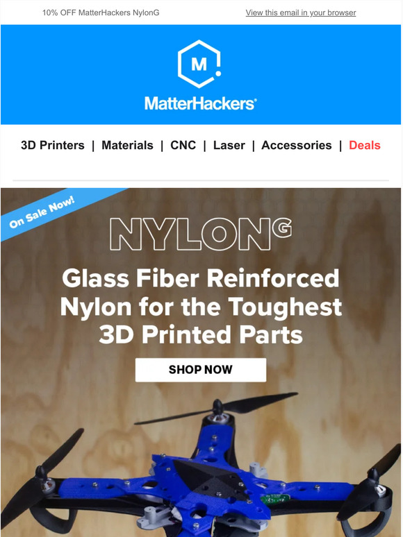 MatterHackers: One of Our Strongest Materials is On Sale Now | Milled