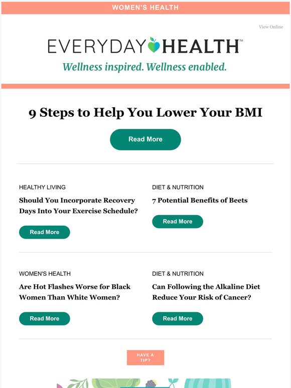 LIfescript: 9 Steps to Help You Lower Your BMI | Milled