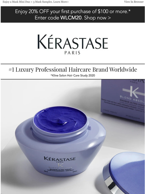 Kérastase: Mask Mini Duo + 3 Mask Samples inside! | Milled