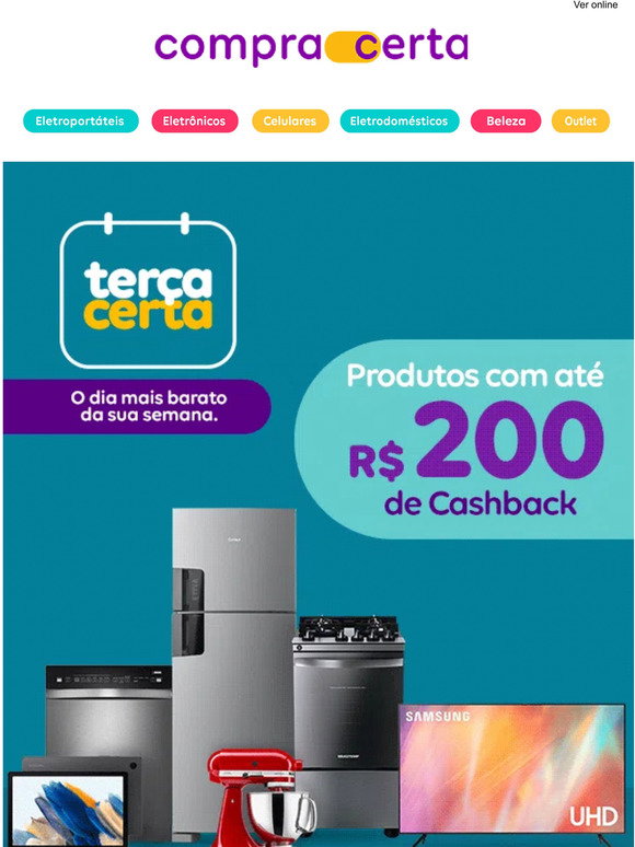 Compra Certa: O dia mais esperado: Terça Certa | Milled
