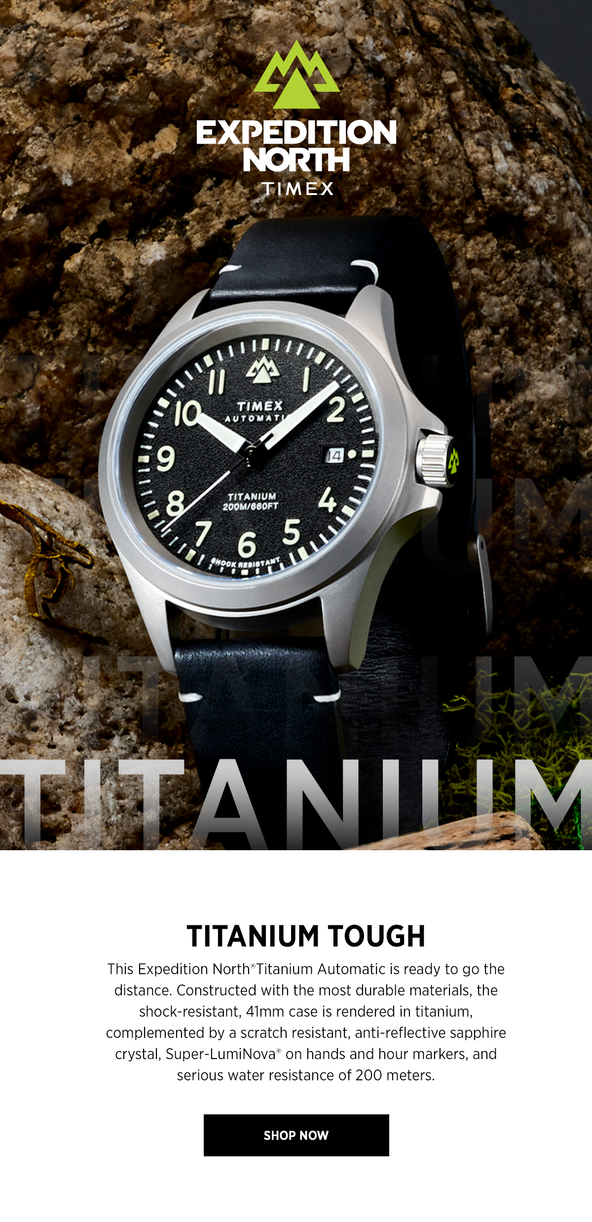 Timex: Introducing Expedition North Titanium! | Milled