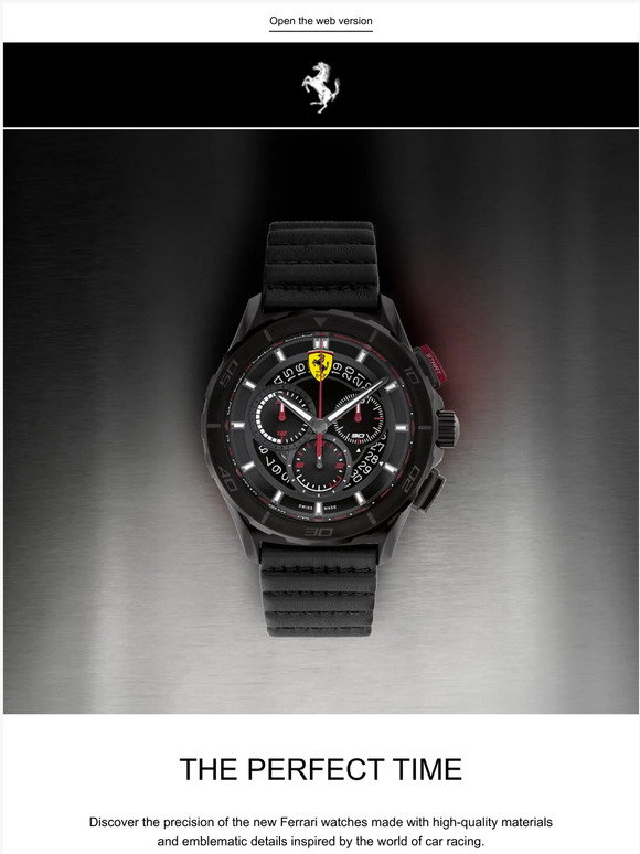 Ferrari: SCUDERIA FERRARI WATCHES | Milled