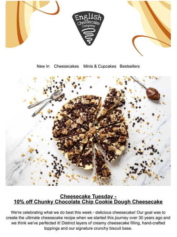 The English Cheesecake Company: Cheesecake Tuesday: Chunky Chocolate ...