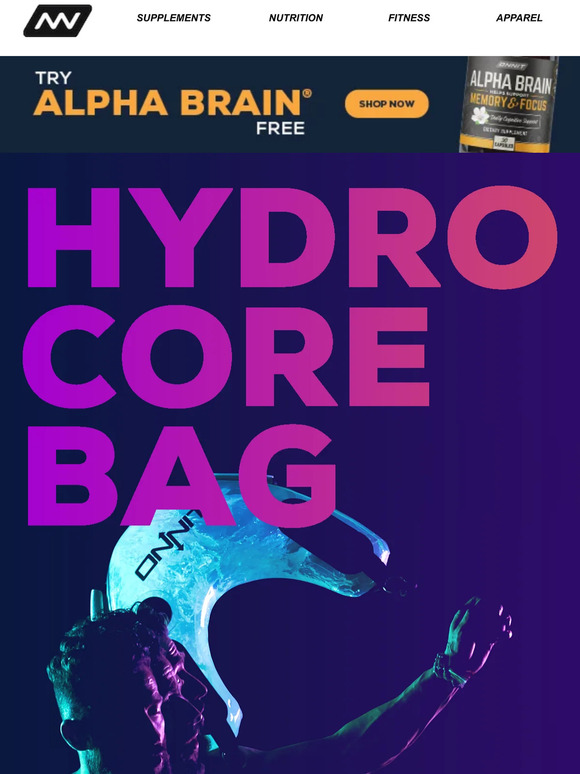 Onnit: The Onnit HydroCore Bag | Milled