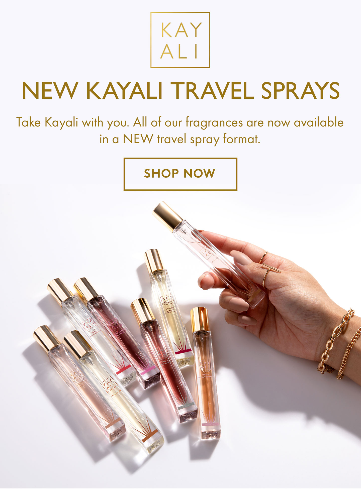 Huda Beauty: Introducing New Kayali Travel Sprays | Milled