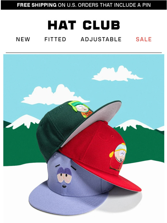 Hat Club: South Park X Hat Club Exclusives | Milled