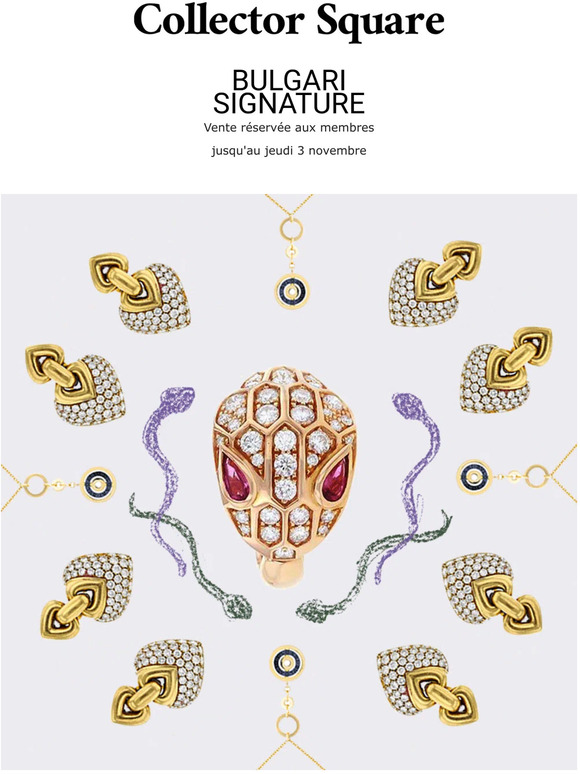 Collector Square: Bulgari Signature : Serpenti, B.Zero1, Parentesi ...