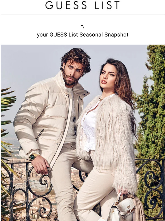 GUESS?: —, See Your Fall Progress | Milled