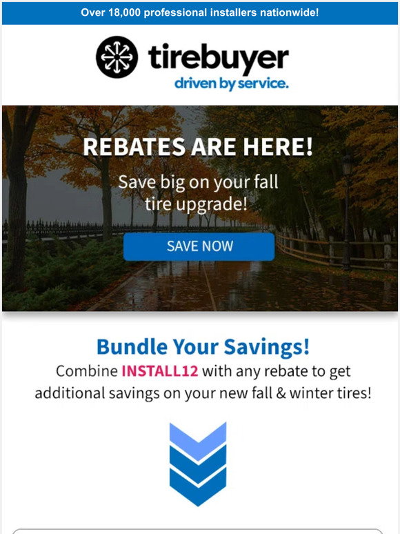 TireBuyer.com: Rebates Are Here 🚨 Get Up To $100 Back! | Milled