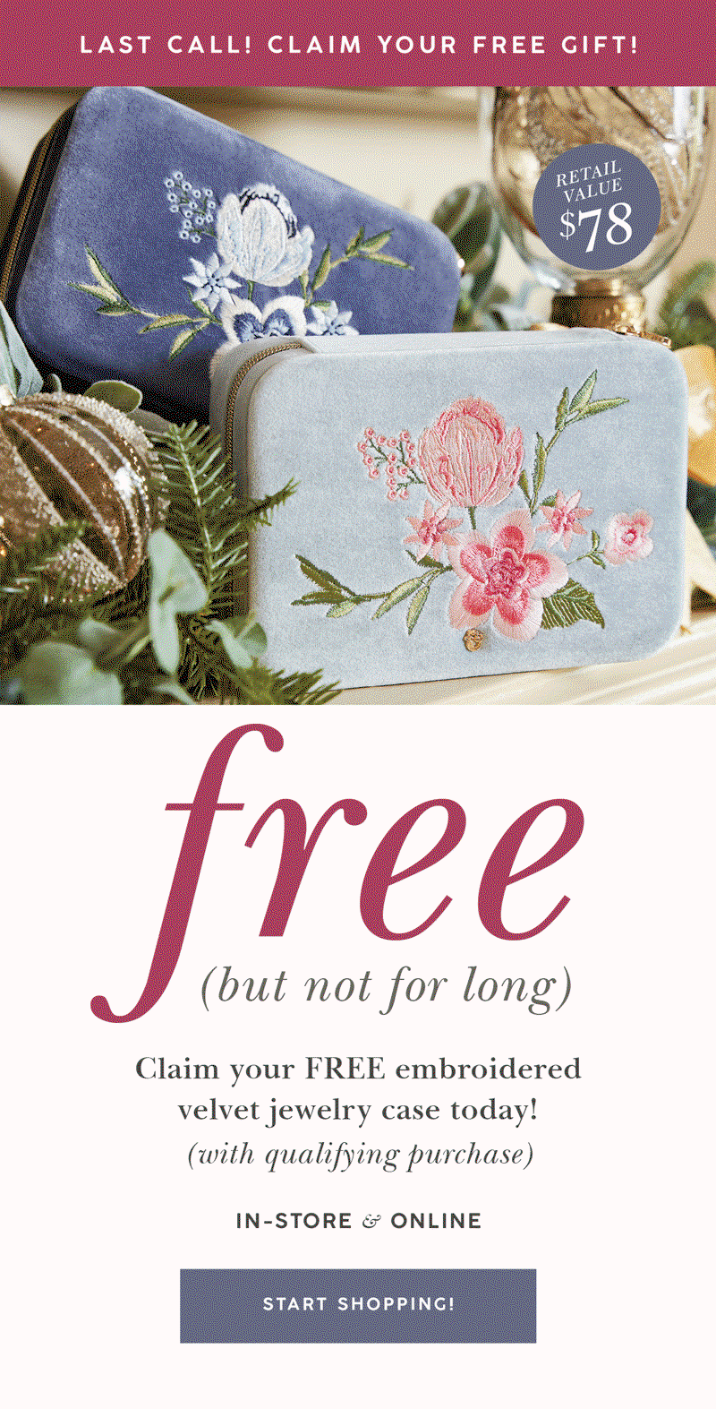 Spartina: LAST CALL! Claim your FREE GIFT while you can! 🎁 | Milled
