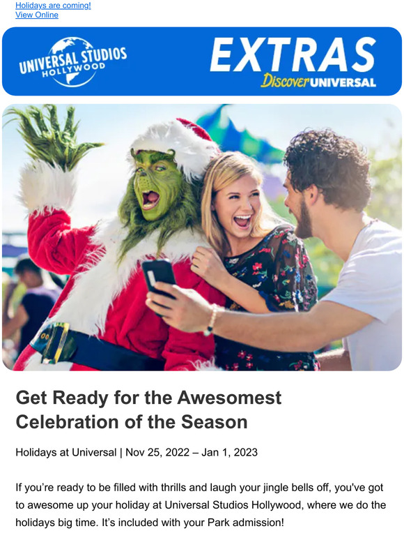 Universal Studios Hollywood™: Your Latest Extras is Here | Milled