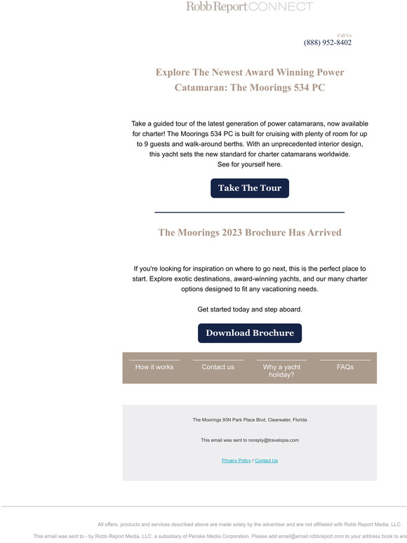 Robb Report: Explore The Newest Award Winning Power Catamaran | Milled