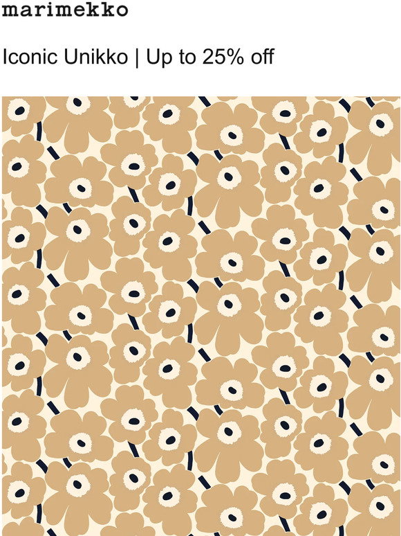 Marimekko: Unikko print from 1964 | Milled