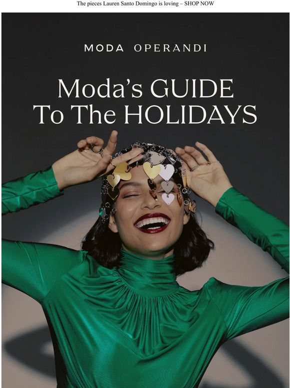 Moda Operandi: Cue the lights: HOLIDAY 2022 IS HERE 🥂 | Milled