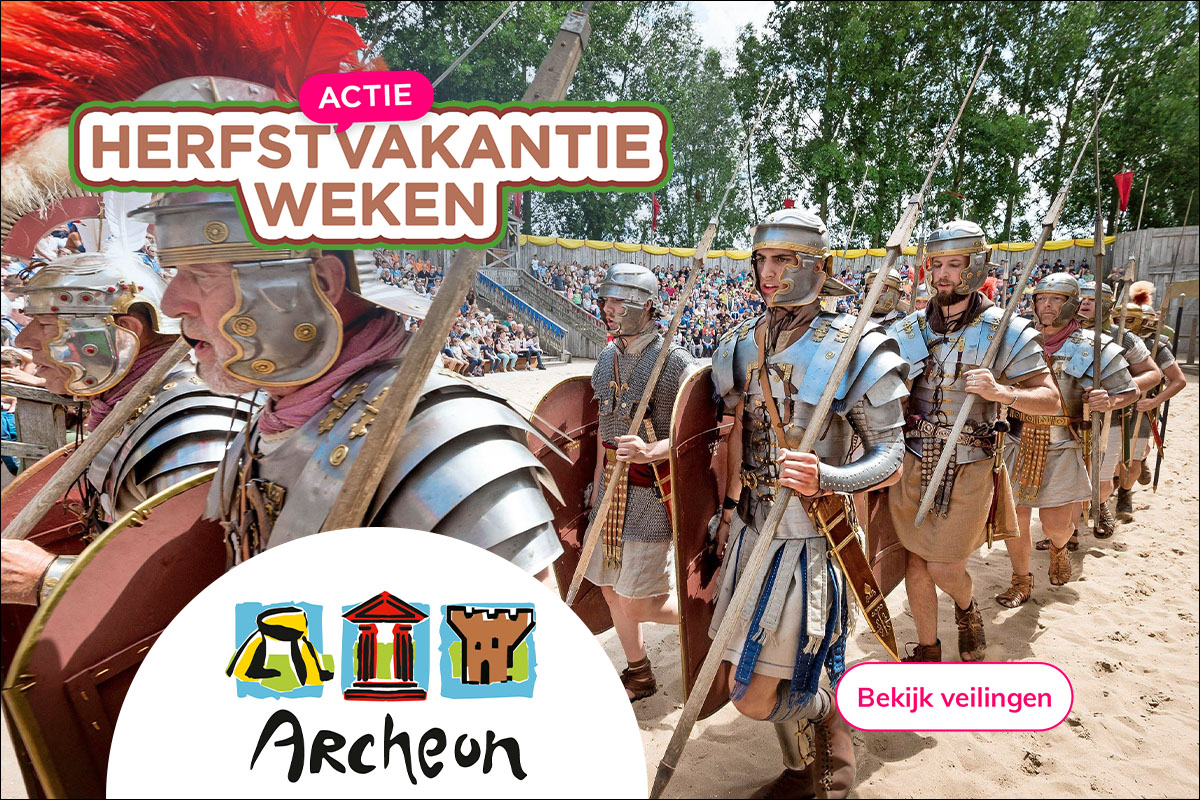 Ticketveiling: Actie: Museumpark Archeon!🏹😍 | Milled