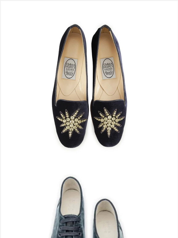 Emma Hope: Precious Jewelled Flats and Ballets and Winter Sneakers | Milled