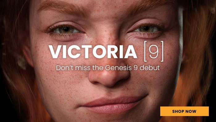 DAZ 3D: New Genesis 9 Bundles + Head and Body Morphs | Milled