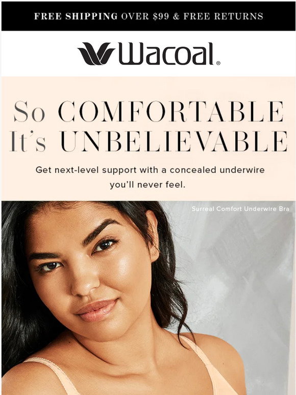 Wacoal: Bras So Comfortable It’s Unbelievable | Milled