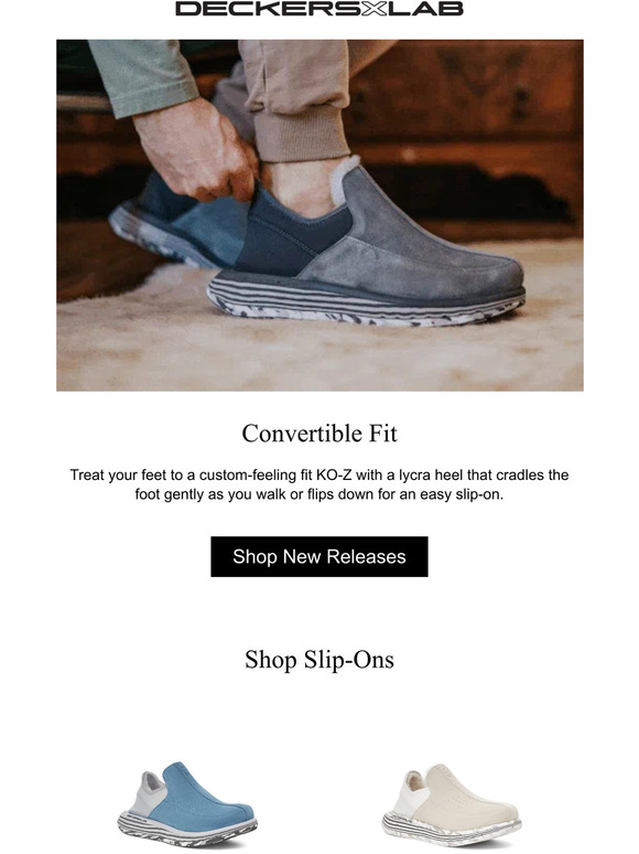 Deckers X Lab: Is it a mule or a sneaker? You choose with the KO-Z EZ ...