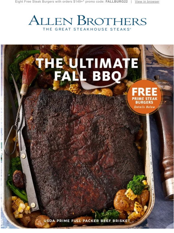 Allen Brothers: The Ultimate Fall BBQ: Brisket, Baby Back Ribs & More ...