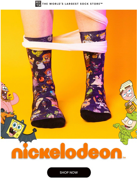 Rock'Em Socks: 🧦 Nickelodeon Sock Collection! | Milled