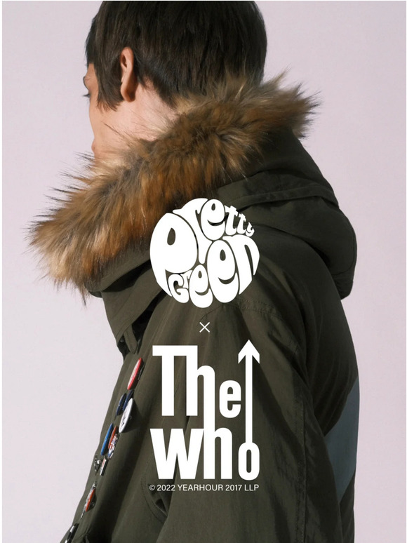Pretty Green: Pretty Green X The Who AW22 - Launching Tomorrow | Milled