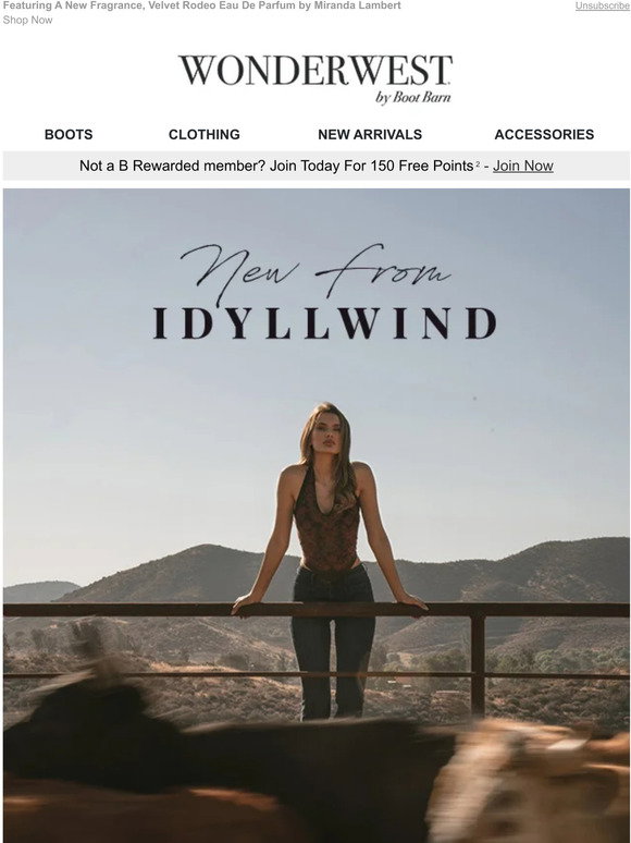 BootBarn.com: Everything New From Idyllwind | Milled