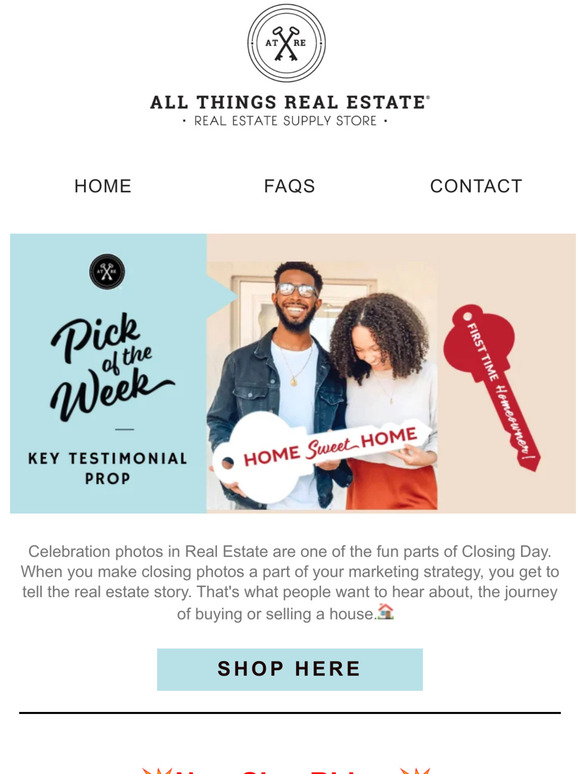 All Things Real Estate: Make the Most of Closing Day with our Key Shape ...