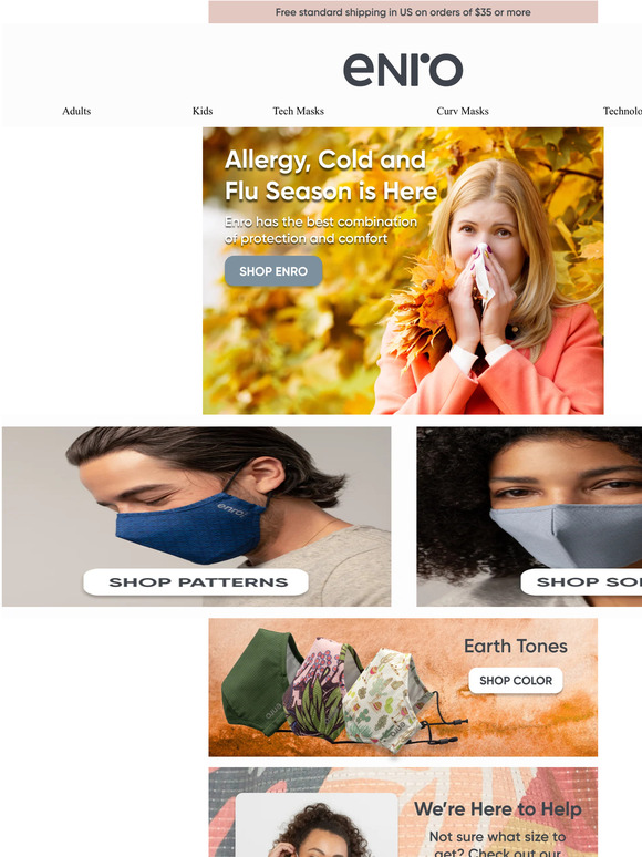 ENRO: Protection Against Allergies and Spreading Cold and Flu | Milled