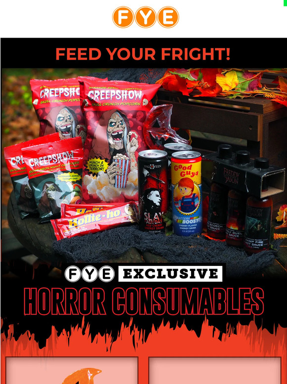 fye.com: Feed your FRIGHT with these Spooky Snacks! 👻 | Milled