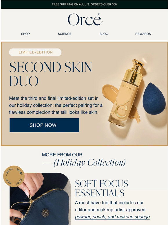 Orcé Cosmetics: Second Skin Duo is Here! | Milled