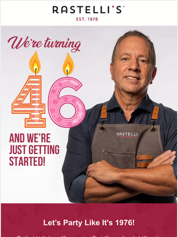 Rastelli Market Fresh: It’s Our 46th Anniversary Sale 🎉 | Milled