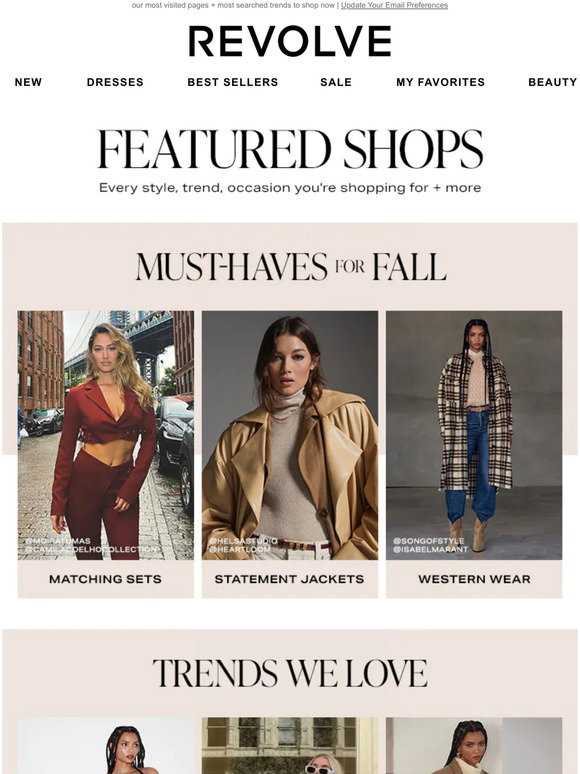 REVOLVE: special delivery for your closet! | Milled