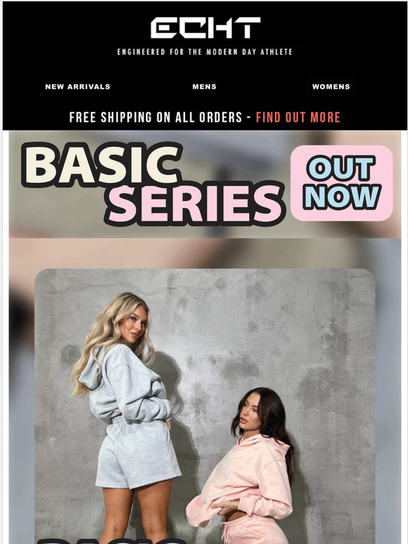 Echt: BASICS are here 👀 | Milled