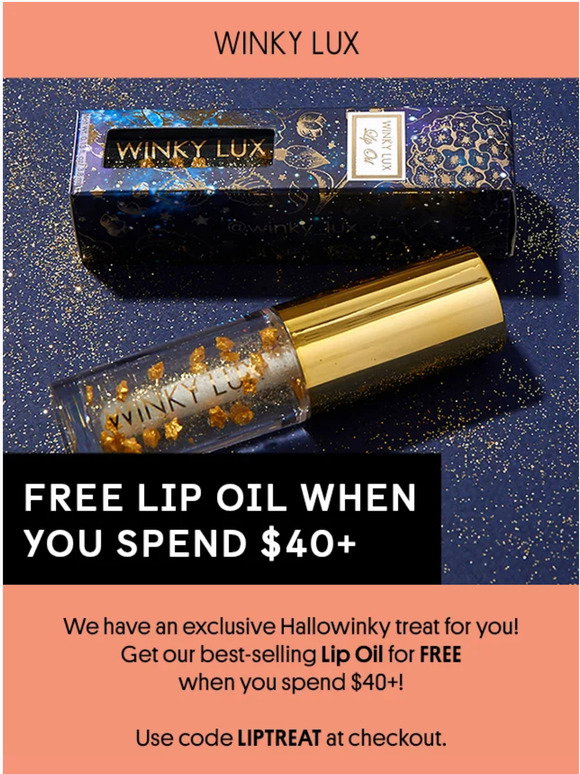 Winky Lux: Open for a scary good deal! 🎃 | Milled
