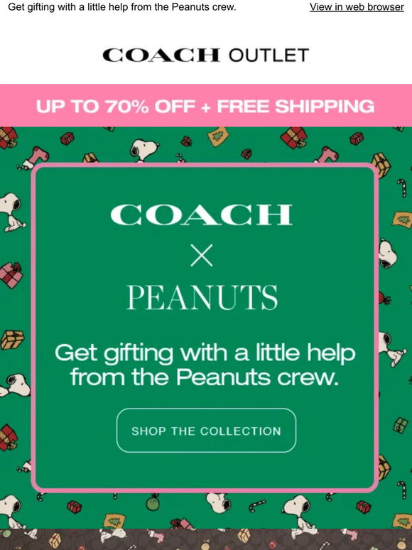 Coach: Our Coach x Peanuts Collection Is Officially Here | Milled