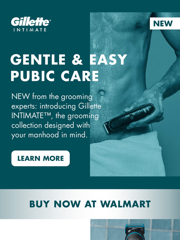 Gillette on Demand: NEW to Gillette: Our total groin grooming line | Milled