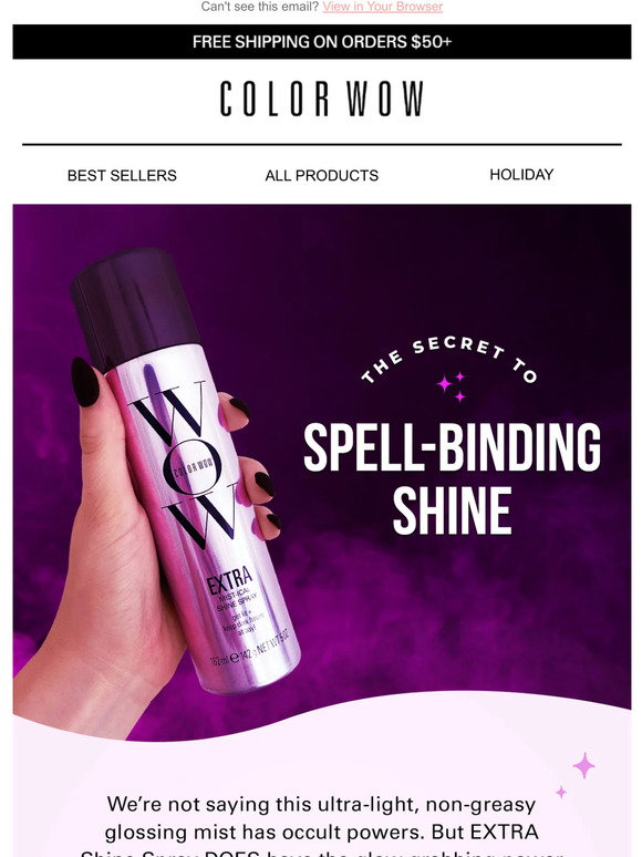 Color Wow: Our most bewitching formula 🧙‍♀️ | Milled