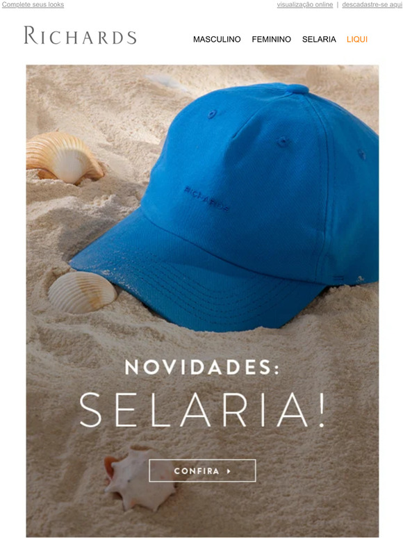 Richards: NOVIDADES EM SELARIA | Milled