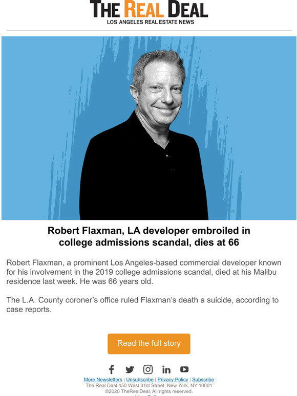 The Real Deal: BREAKING: Robert Flaxman, LA Developer Embroiled in ...