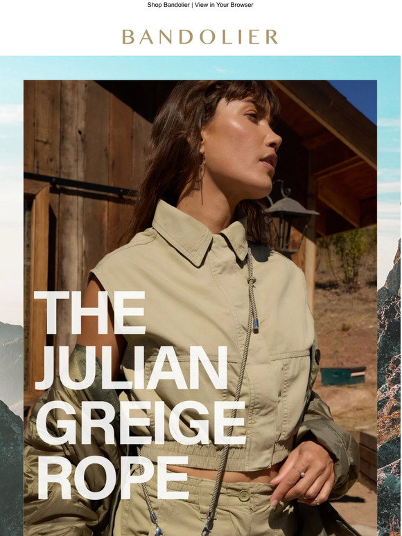 Bandolier: The All New Julian Greige Rope 🏔 | Milled