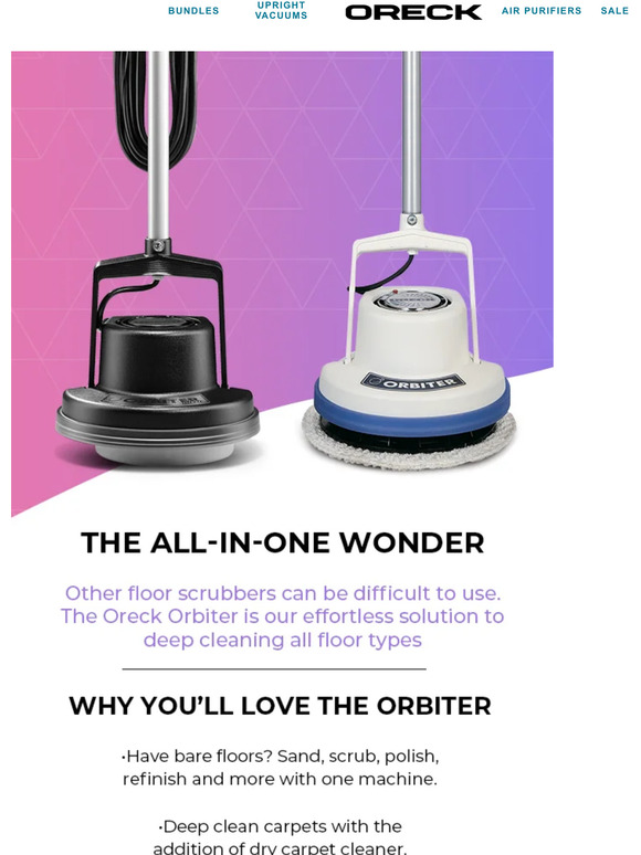 Oreck: Here’s an easy way to deep clean all floor types | Milled