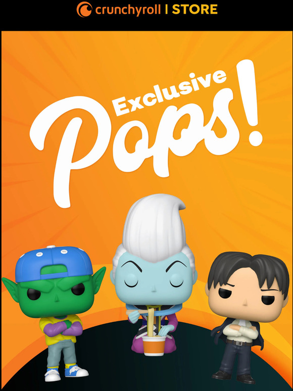 Crunchyroll: Exclusive Funko POPS! to Build Your Own Anime Crossover ...