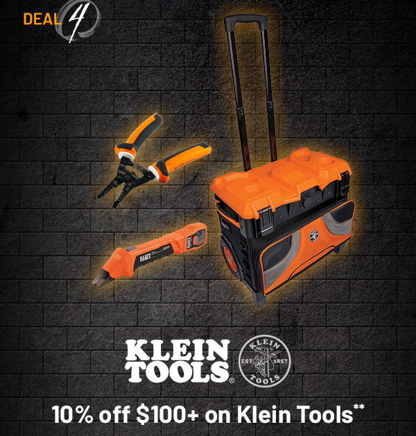 CPO: 10% Off $100+ on Klein Tools for 5 Days Only! | Milled