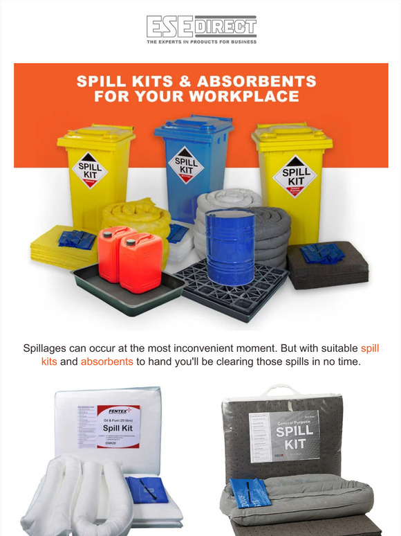 ESE Direct: Spill Control Solutions | Milled