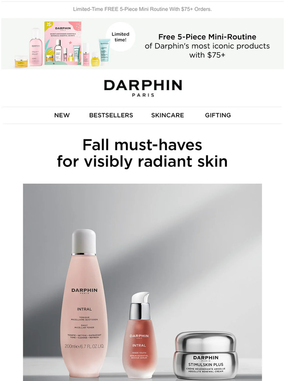 Darphin: 3 Steps For Radiant Fall Skin | Milled